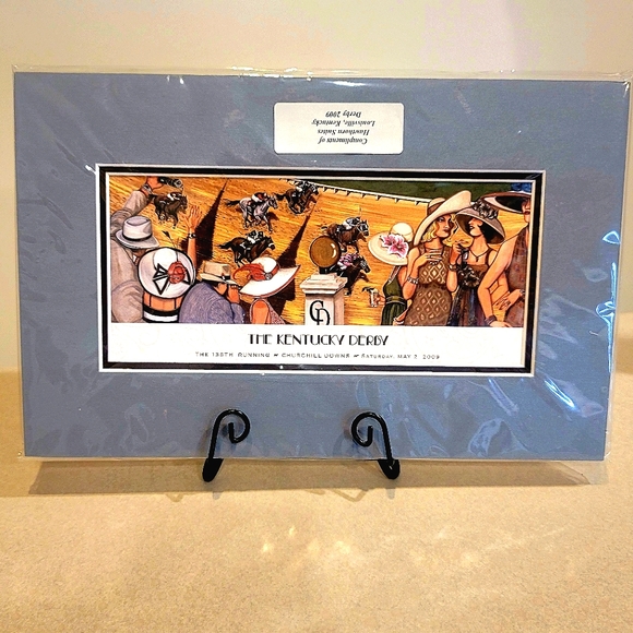 Jeff Williams Artist | Art | Kentucky Derby 209 Envelope Size Postcard ...